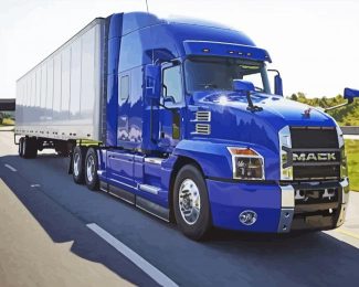 Mack Trucks Diamond Painting - PaintByDiamonds.ART