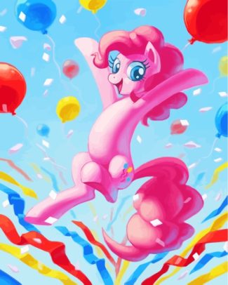Pinkie Pie Diamond Painting - PaintByDiamonds.ART