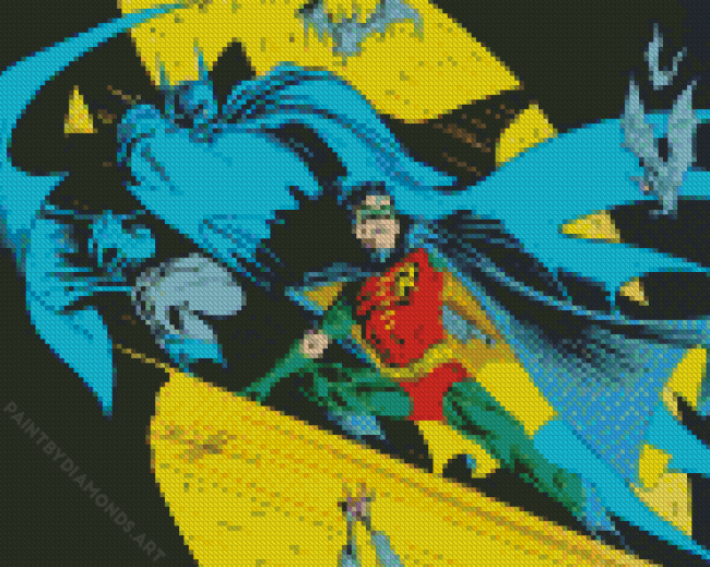 Robin Diamond Painting - PaintByDiamonds.ART