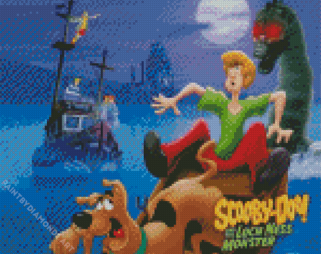 Scooby Doo Diamond Painting - PaintByDiamonds.ART