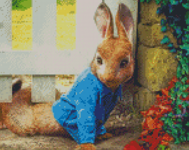 Peter Rabbit Diamond Painting - PaintByDiamonds.ART