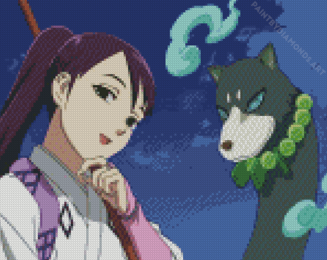 Kekkaishi Anime Diamond Painting - PaintByDiamonds.ART