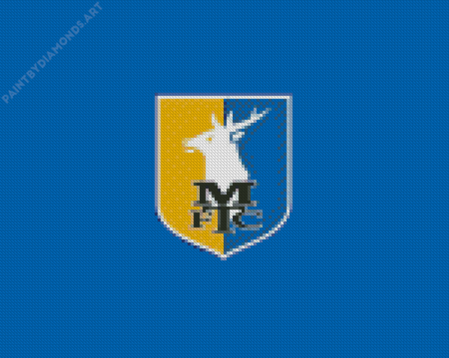 Mansfield Town Logo Diamond Painting - PaintByDiamonds.ART