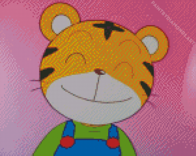 Shimajiro Smiling Diamond Painting - PaintByDiamonds.ART