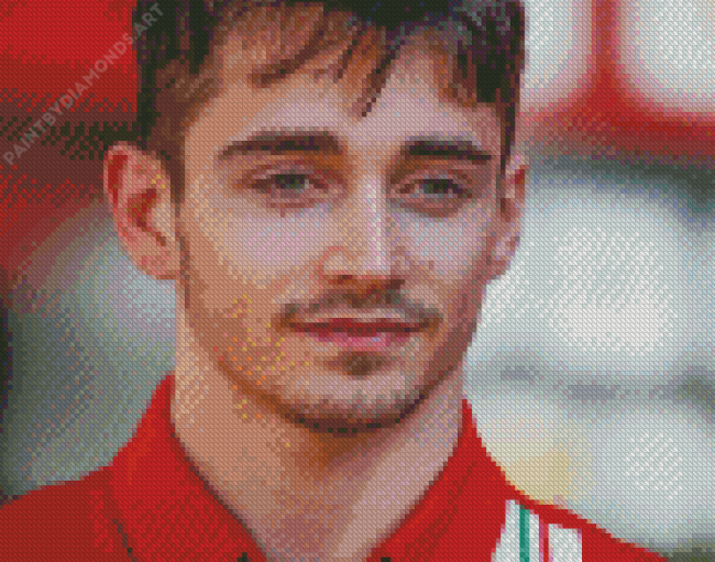 Charles Leclerc Diamond Painting - PaintByDiamonds.ART